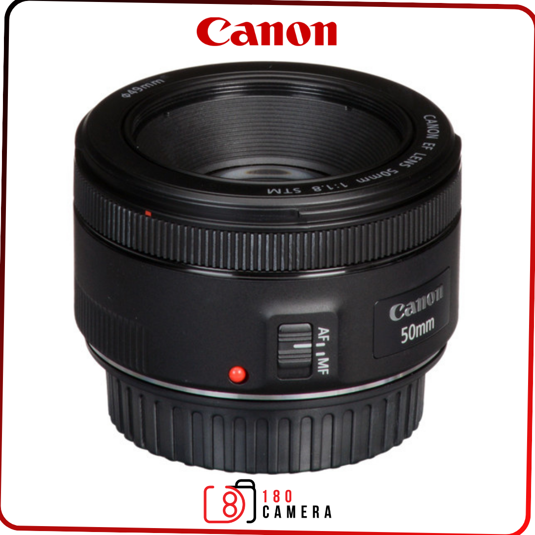 Canon 50mm F1.8 STM Lens - 180 Camera | Berjaya Times Square Kuala Lumpur