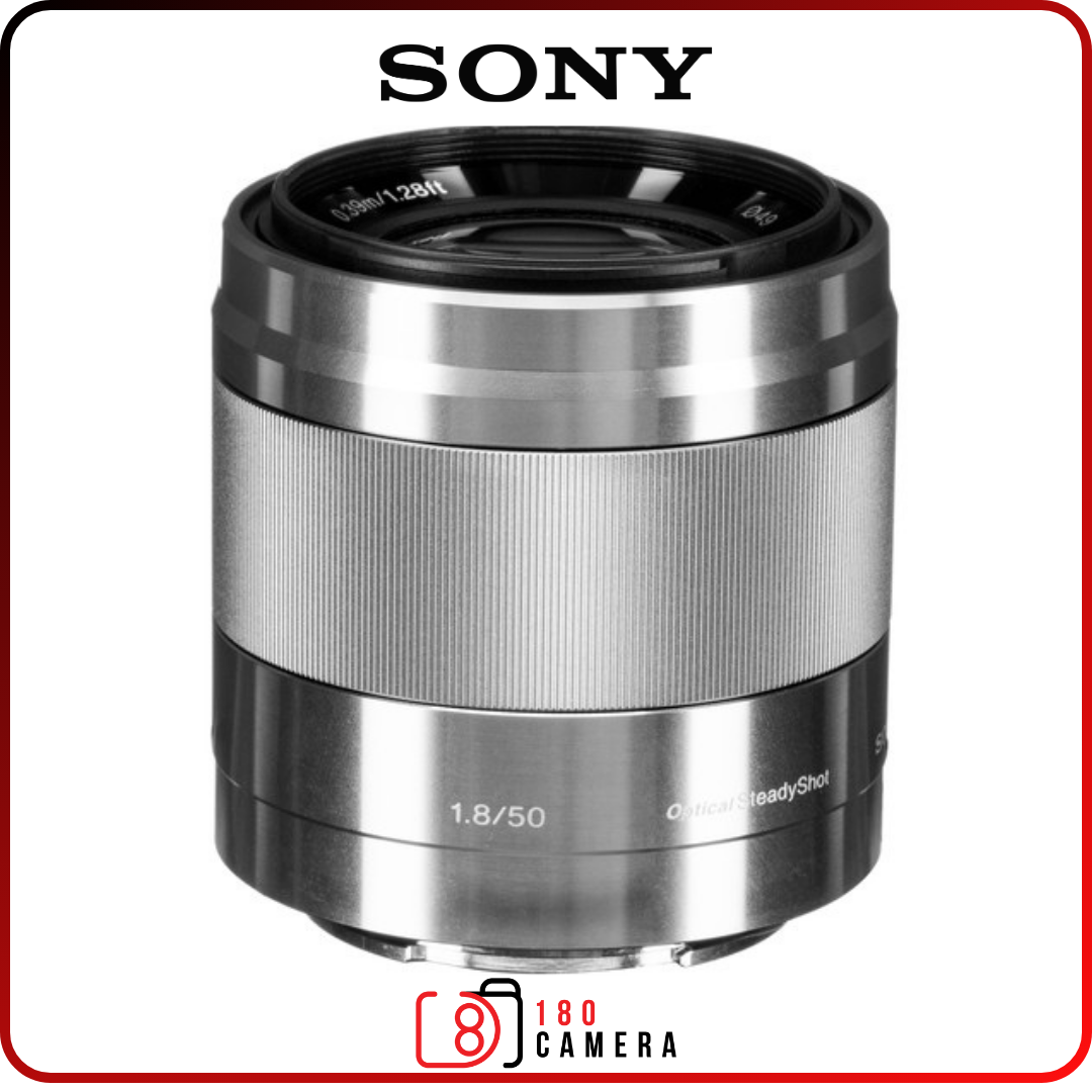Sony 50mm F1.8 OSS E Lens (Silver) - 180 Camera | Berjaya Times Square ...