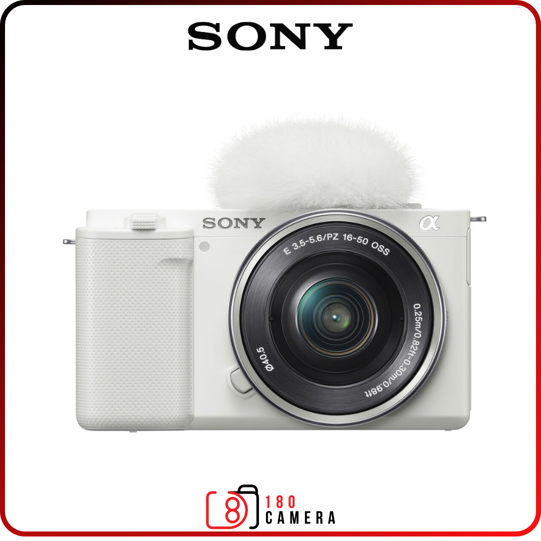 Sony ZV-E10 Mirrorless Camera Kit White (16-50mm F3.5-5.6 OSS Lens ...