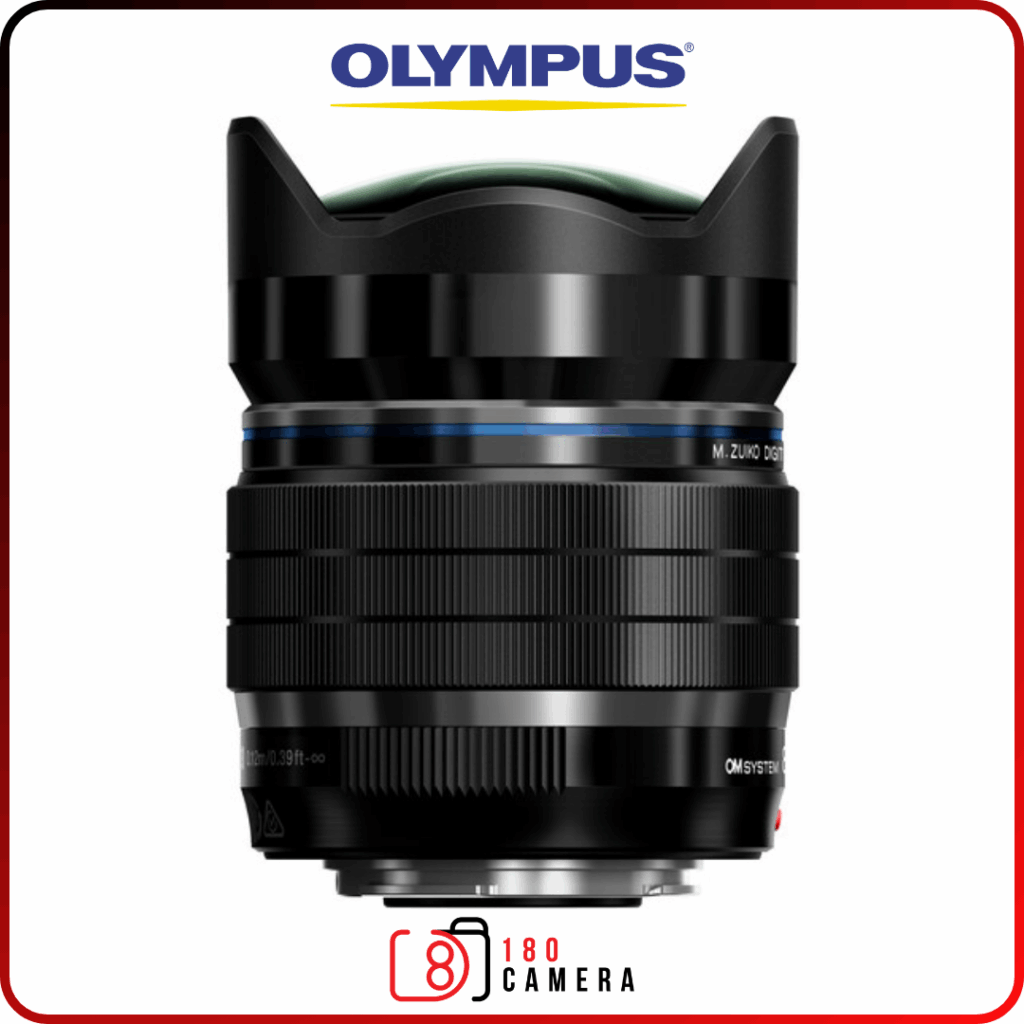 OM SYSTEM 8mm F1.8 Fisheye M.Zuiko PRO Digital ED Lens - 180 Camera ...