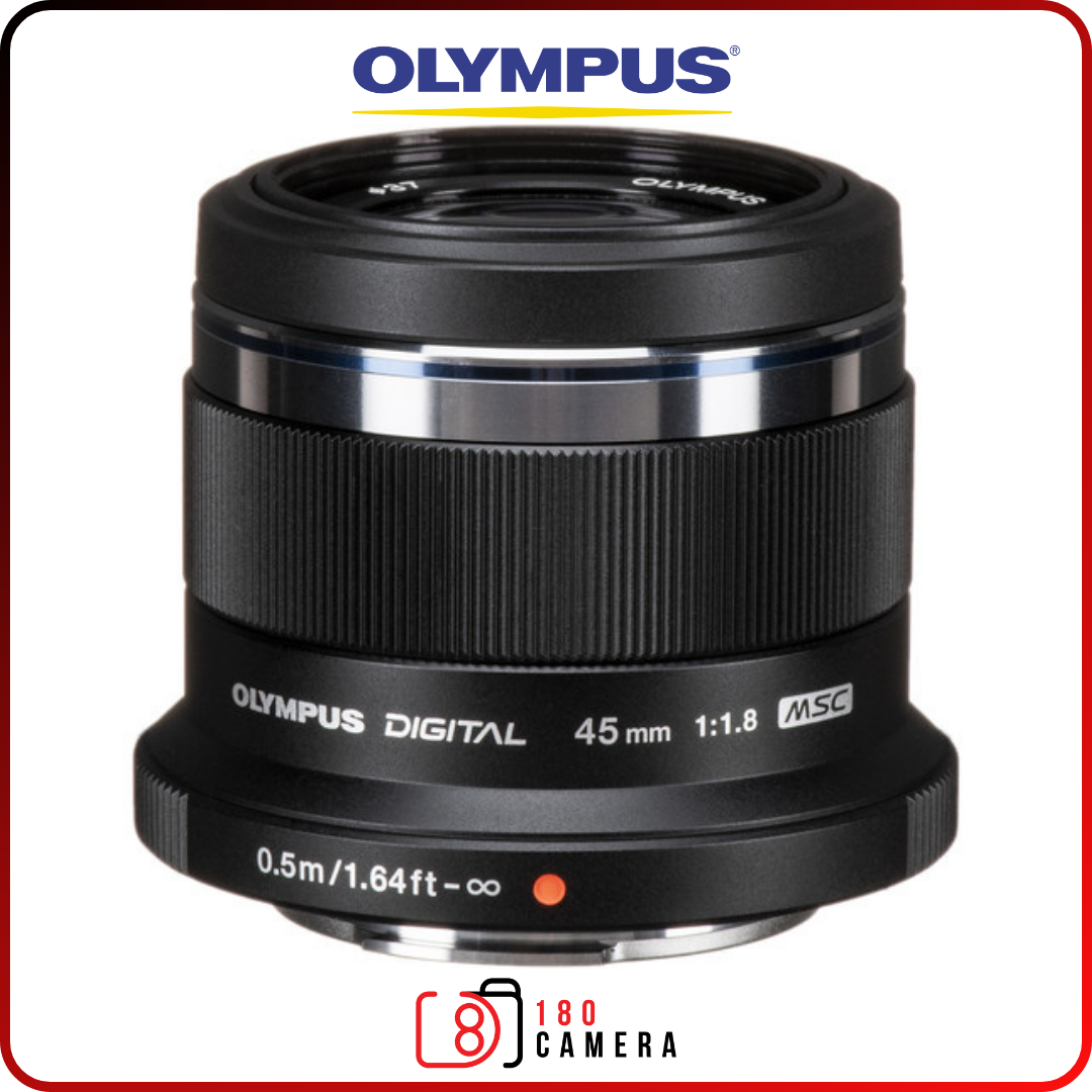 Olympus 45mm F1.8 M.Zuiko Digital Lens (Black) - 180 Camera | Berjaya ...